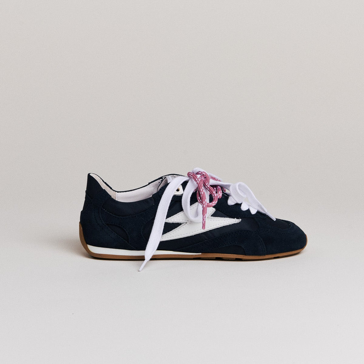 Sneakers SMR23 Nelson D513 - Bleu Marine & Lacets Roses – Semerdjian ...