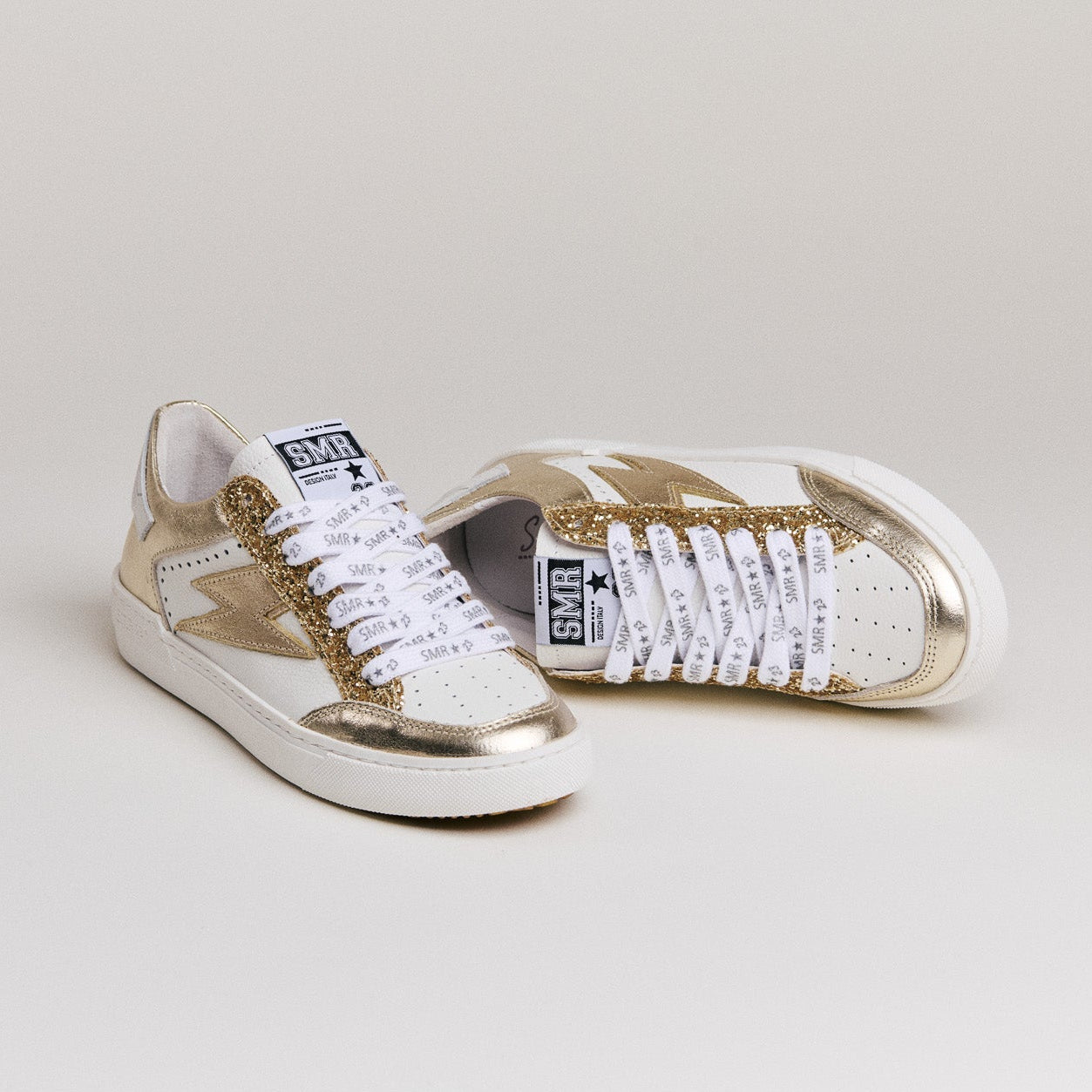 Sneakers Semerdjian Noubar D439 - Cuir Blanc & Éclair – Semerdjian ...